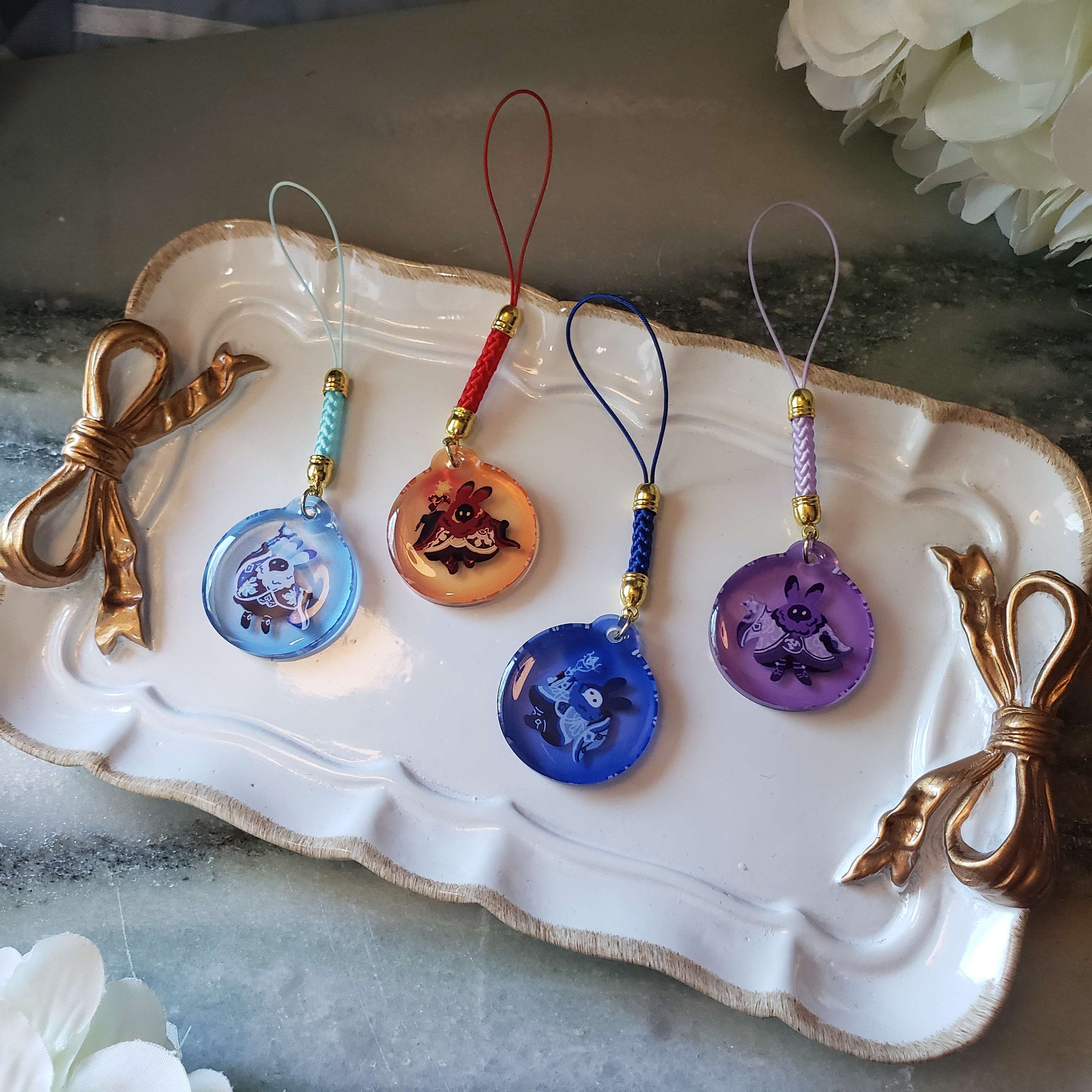 Genshin Impact Mini Charms - Etsy
