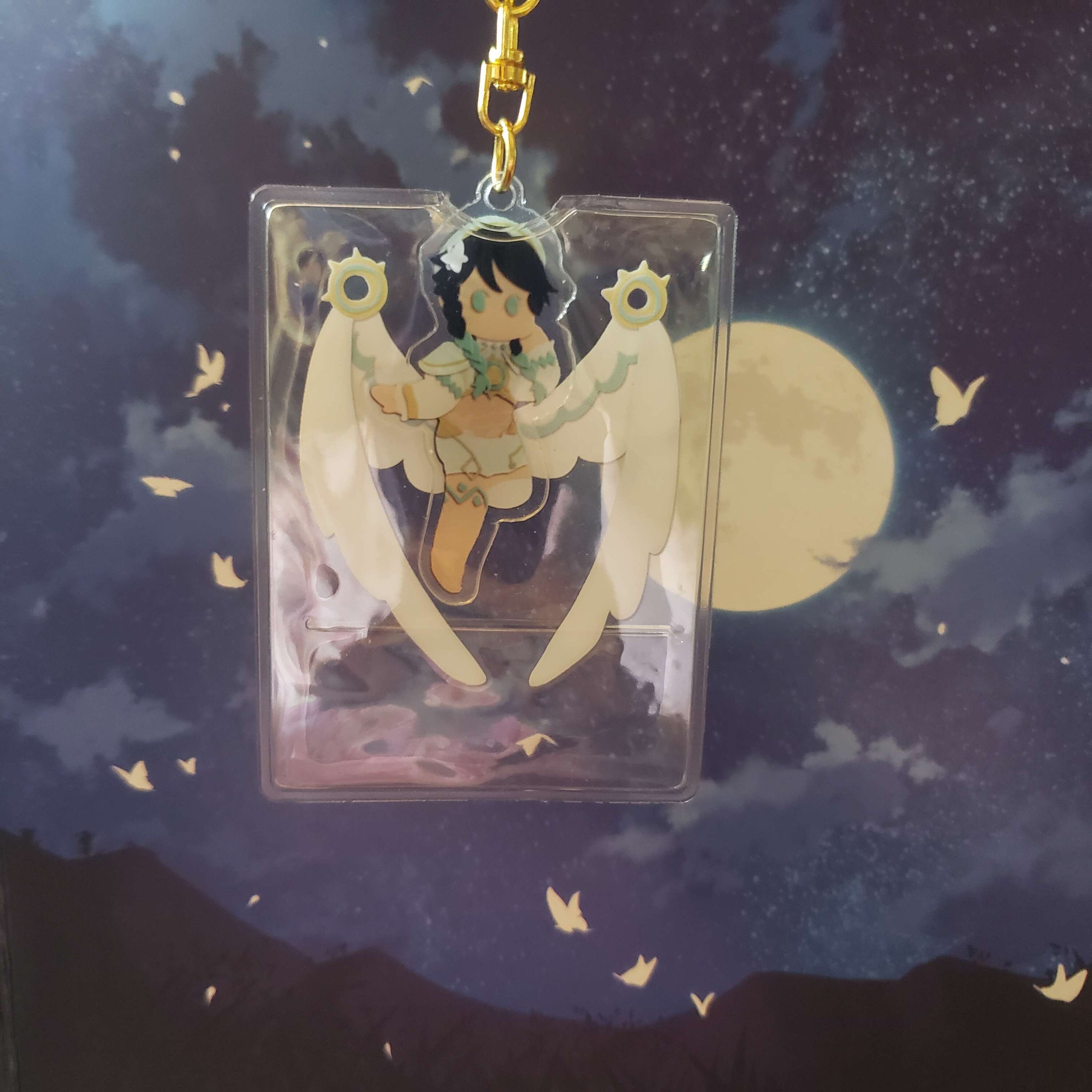 Genshin Impact Venti Vinyl Charm - Etsy