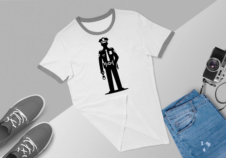 Police Officer Svg, Cop Silhouette Clipart, Law Enforcement Cut File ...