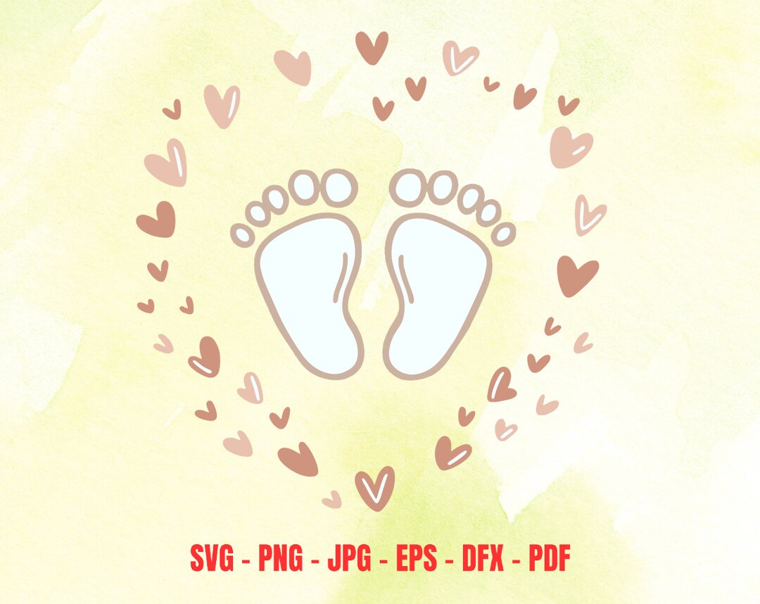 Heart Svg, Baby Png, Newborn Baby, Baby Ornament, Svg Files, Baby Angel ...