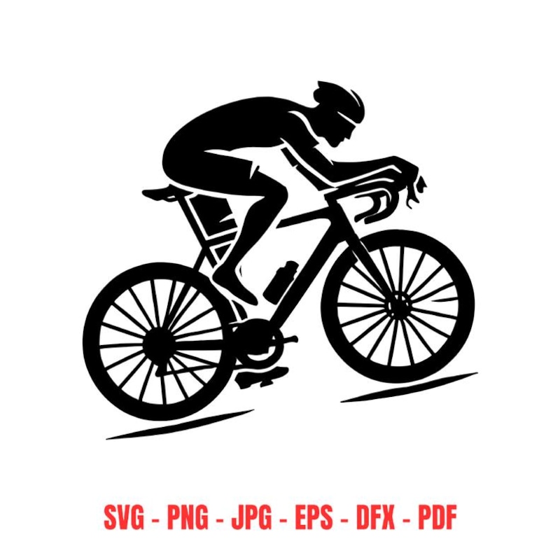 Cycling Svg - Etsy