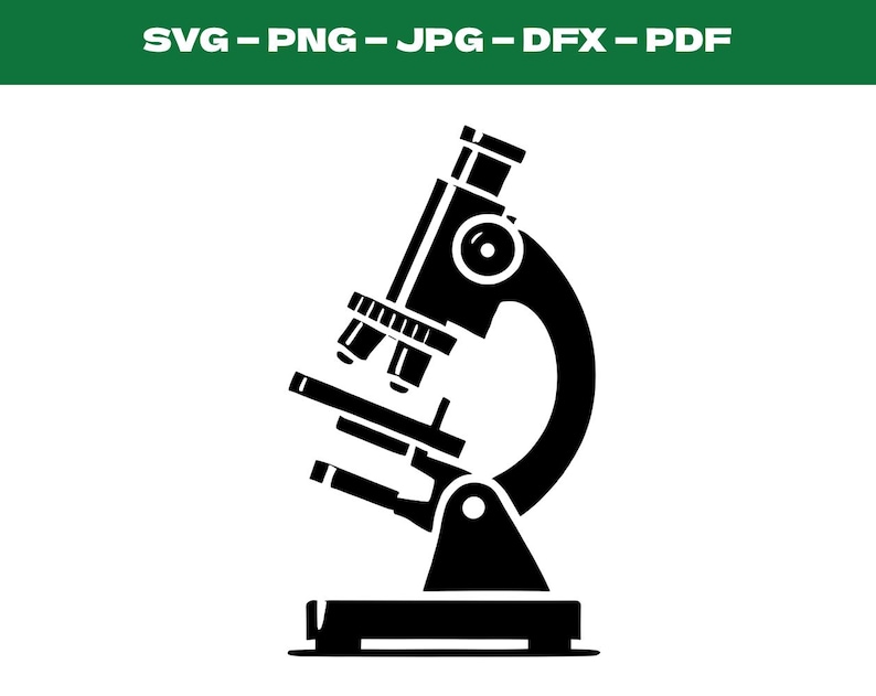 Microscope SVG Science Laboratory Research Svg File for Cricut ...