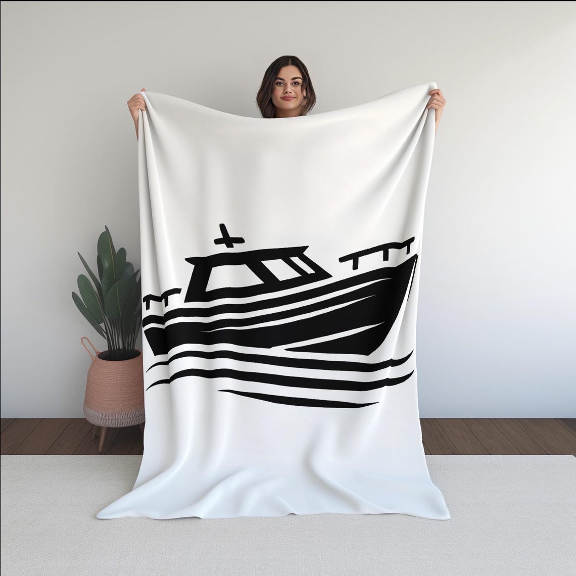 Fishing Boat Svg Motorboat Clipart Powerboat Silhouette Nautical Vessel ...