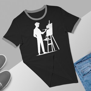 Artist Painting Svg Painter Silhouette, Art Studio Clipart, Creative ...