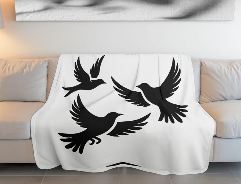 Flying Birds SVG, Bird Silhouettes Bundle, Dove Clipart, Flying Bird ...