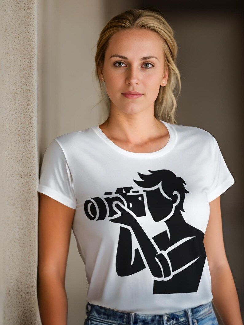 Photographer Silhouette SVG, Camera Man Logo, Photography Business ...