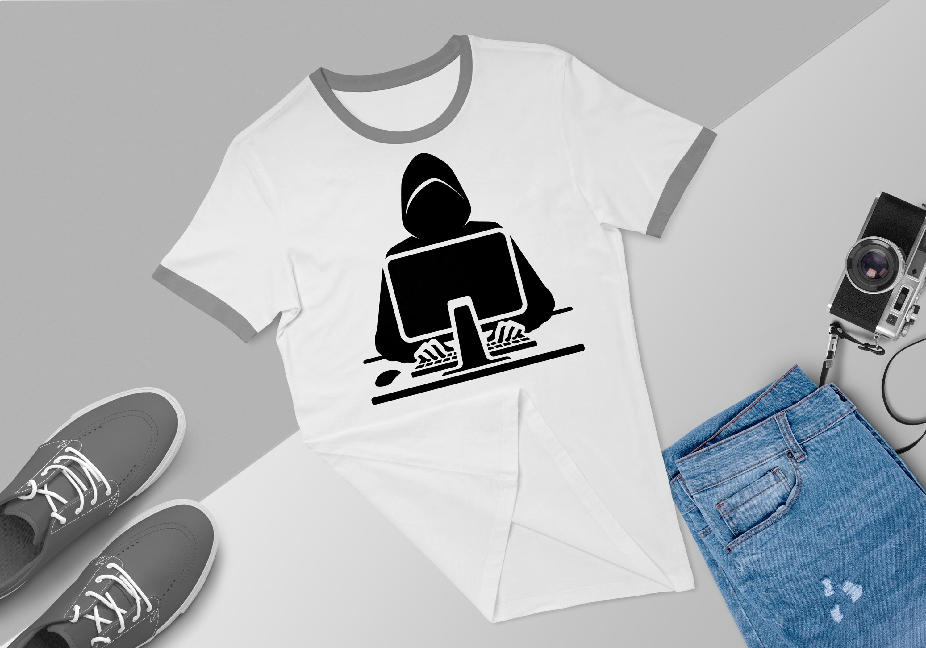 Hacker SVG Computer Programmer Clipart Cyber Security Digital Download ...