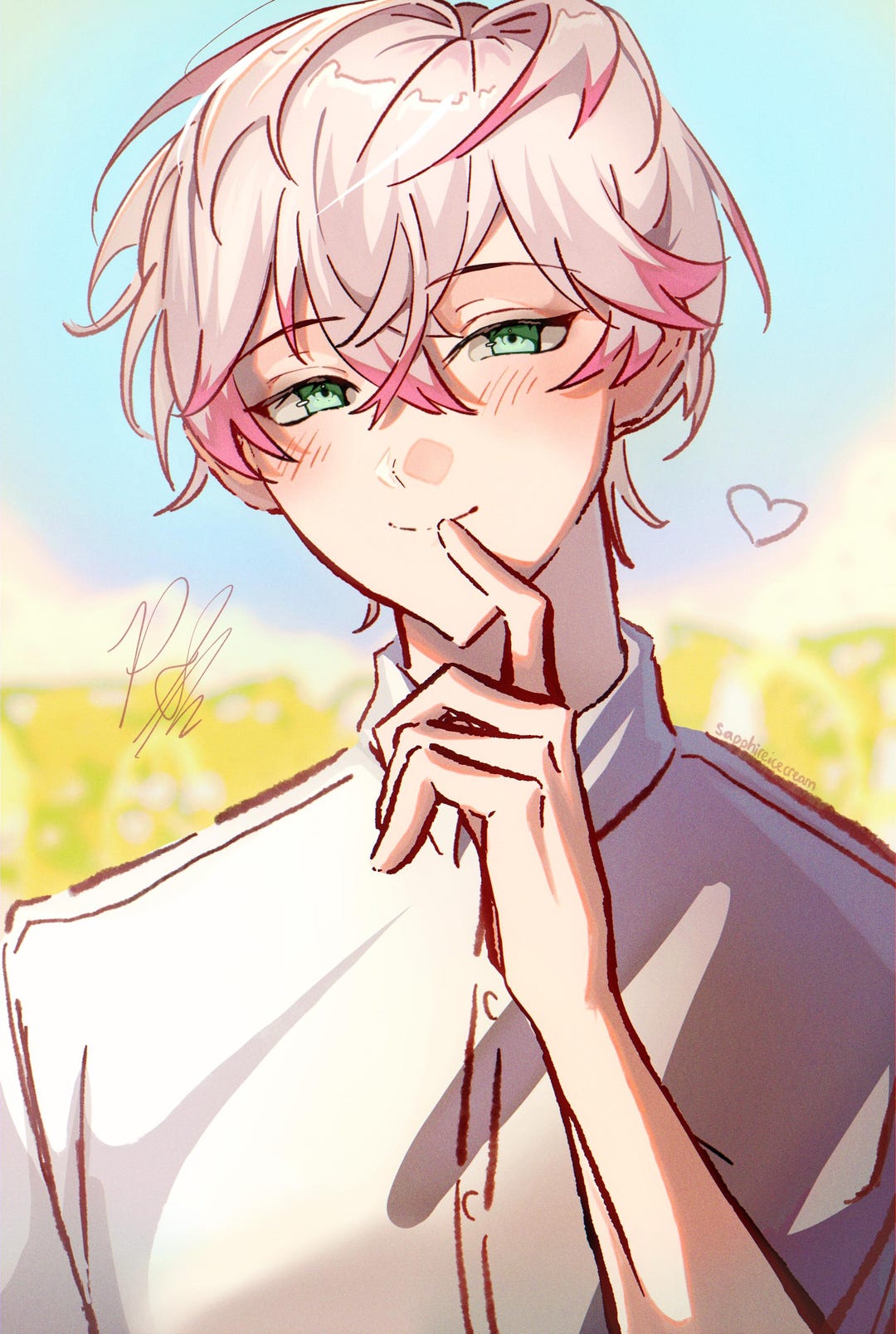 Saeran Ray Unknown Choi Postcard - Etsy