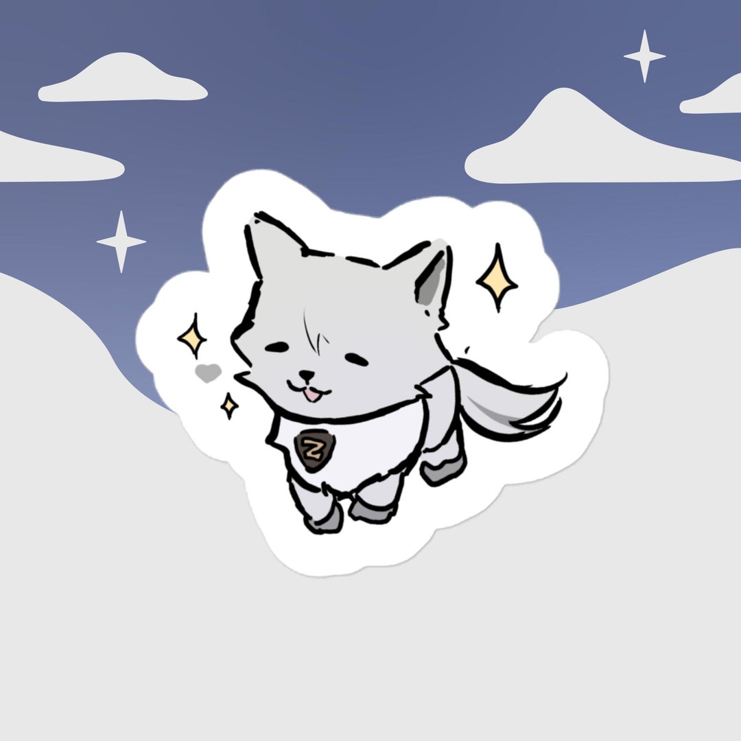 Wolf Zen Mystic Messenger Animal Series Sticker - Etsy