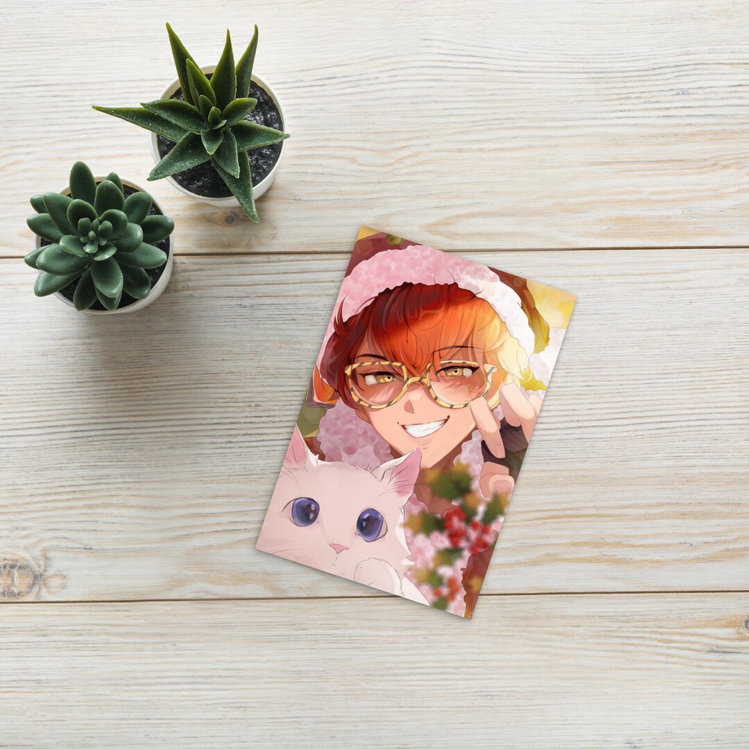 707 Santa + Elizabeth III Mystic Messenger Postcard - Etsy