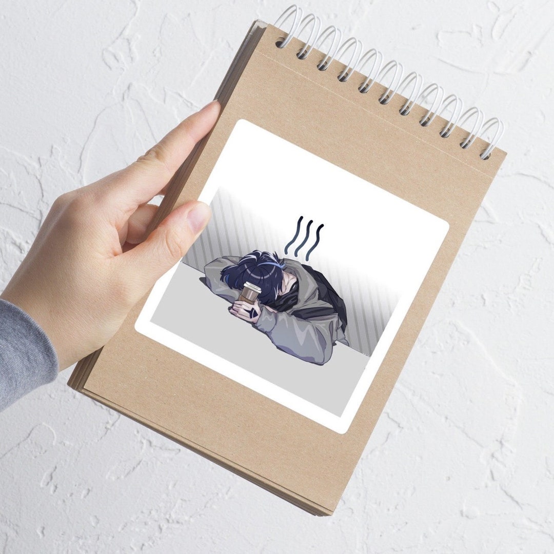 College Student Wanderer Scaramouche Sticker - Etsy