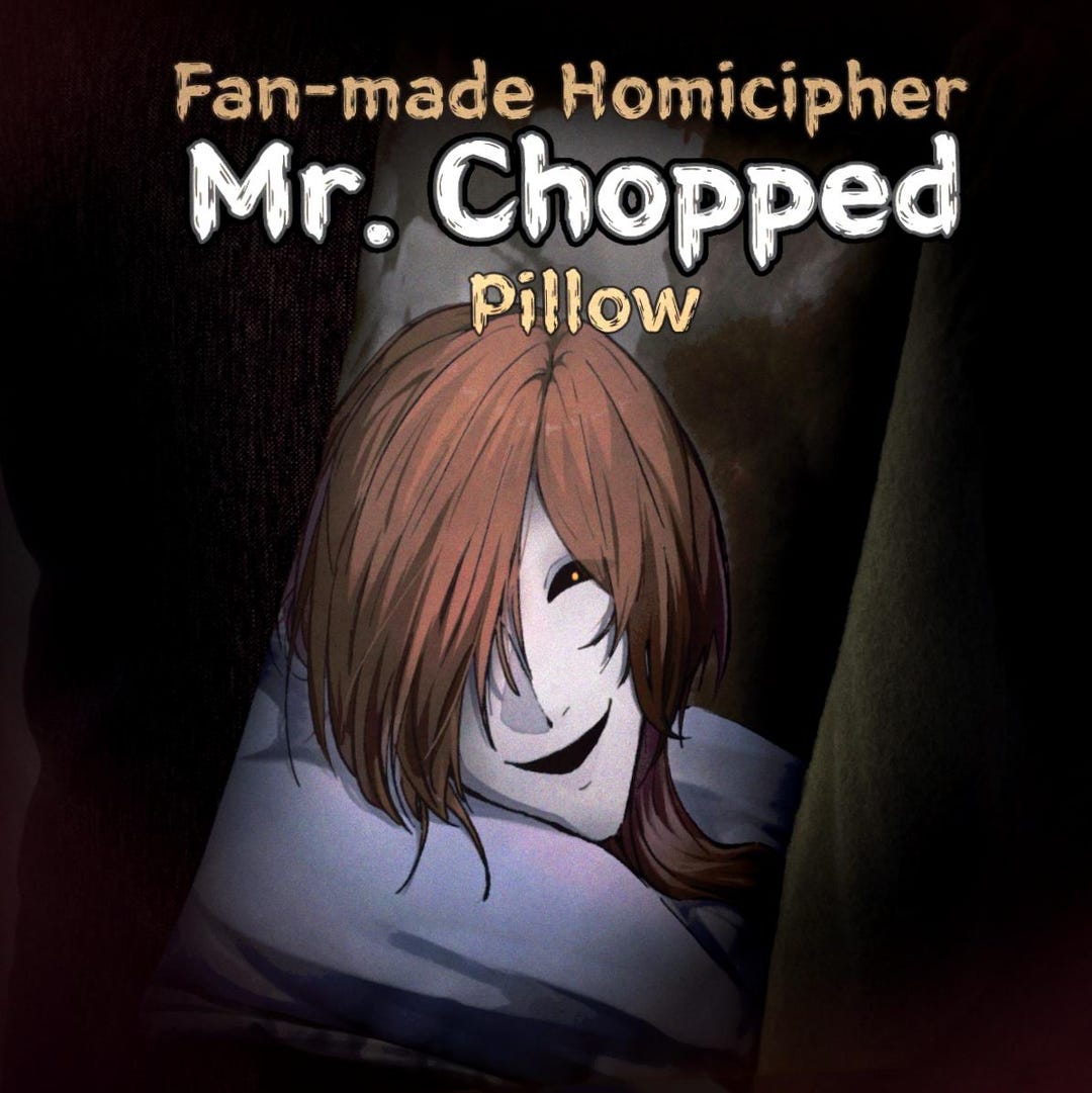 Mr. Chopped Slumber Buddy Pillow Homicipher - Etsy