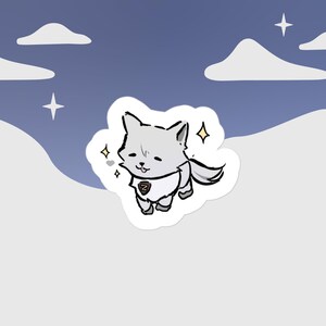 Wolf Zen Mystic Messenger Animal Series Sticker - Etsy
