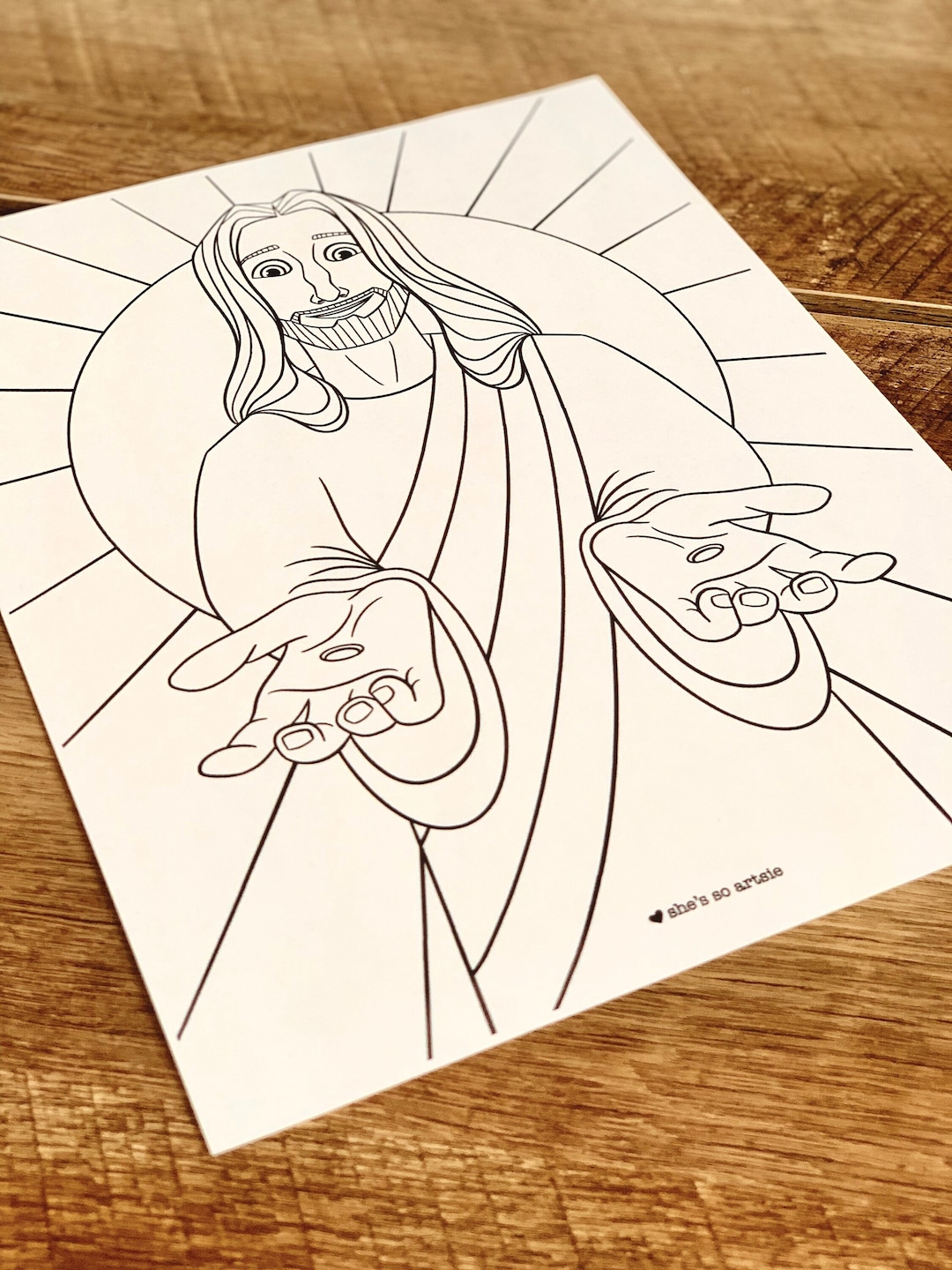 Instant Download! Easter Colouring Page – He is Risen! - Etsy