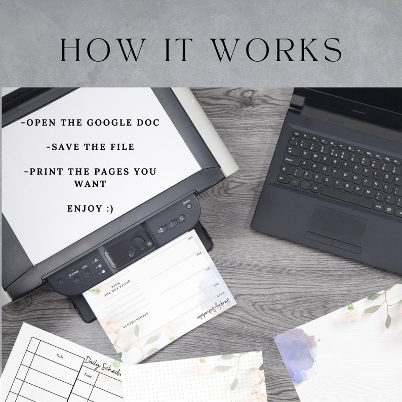 DIY Journal Pages PRINTABLE INSTANT Download 3 C's - Etsy