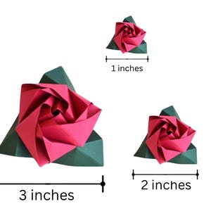 Origami Paper Rose - Etsy