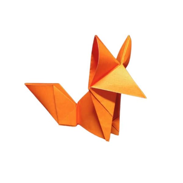 Origami Fox - Etsy