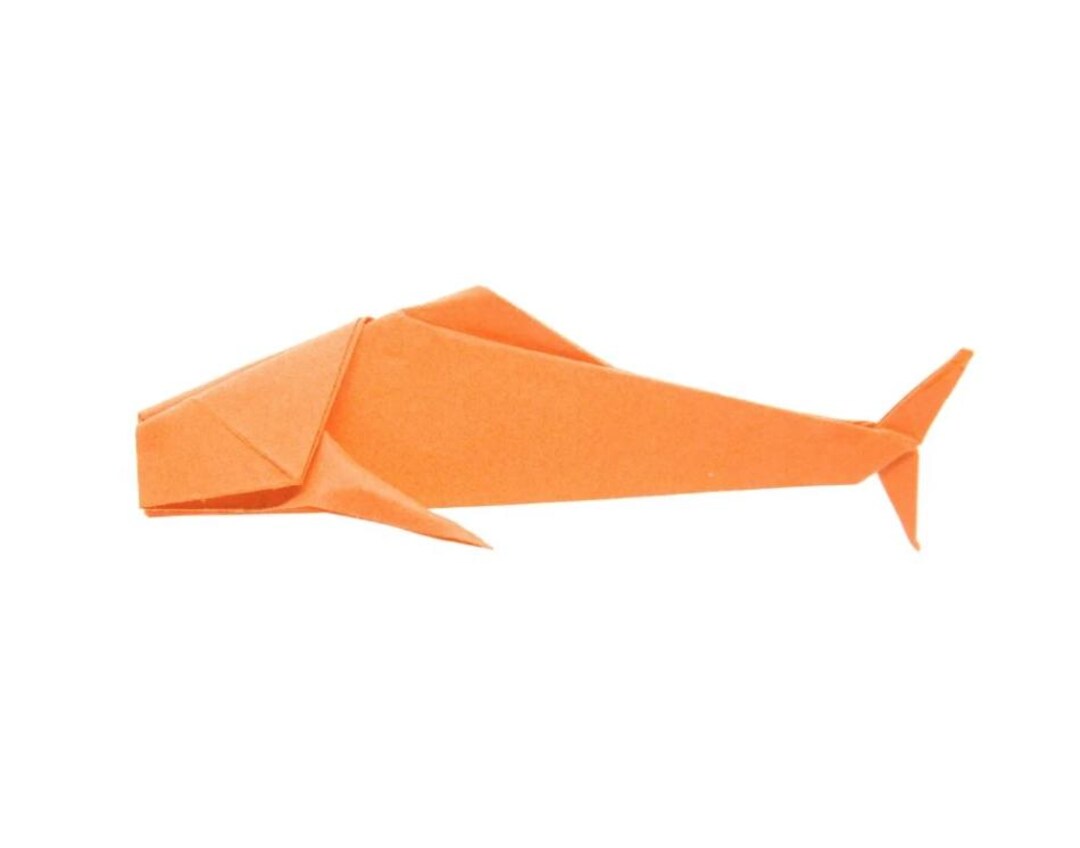 Origami Bass Trout - Color and Size Variation - Matte Origami Paper - 2 ...