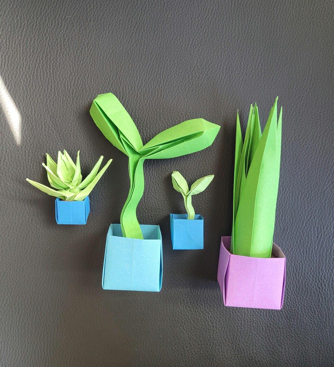 Origami Standing Plants - Etsy