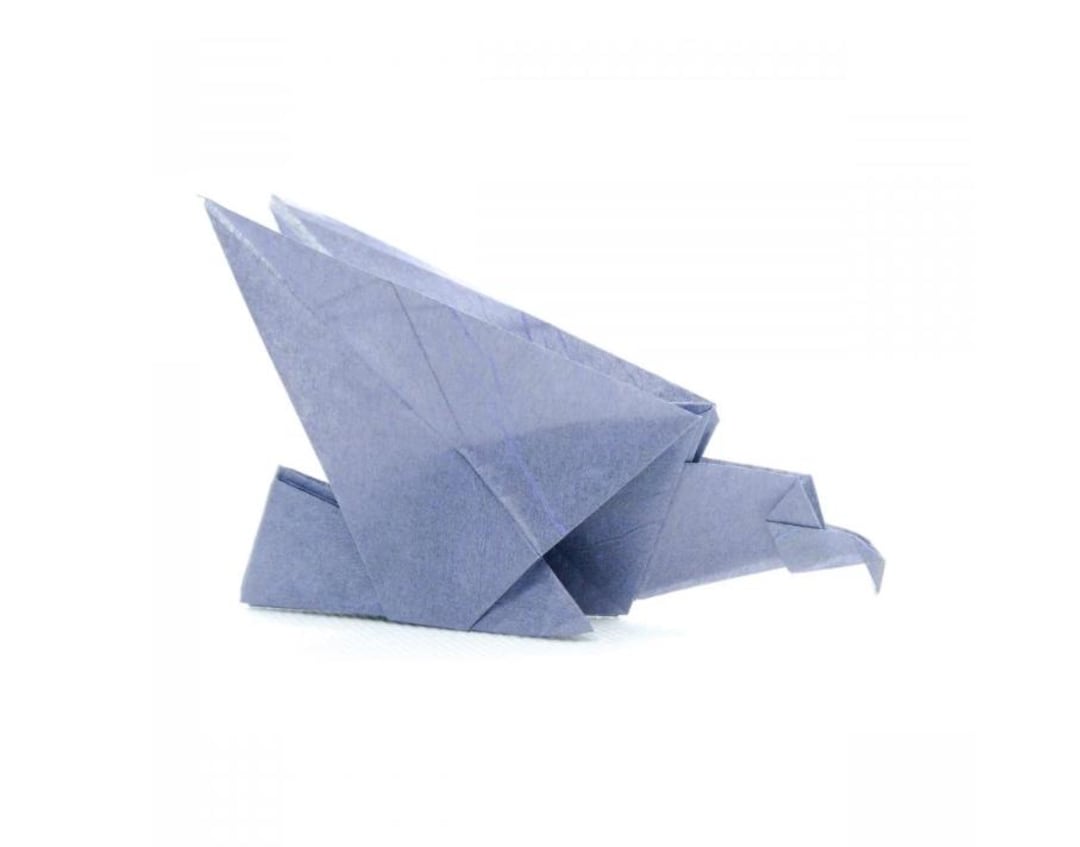 Origami Falcon - Color and Size Variation - Matte Origami Paper - 2 ...