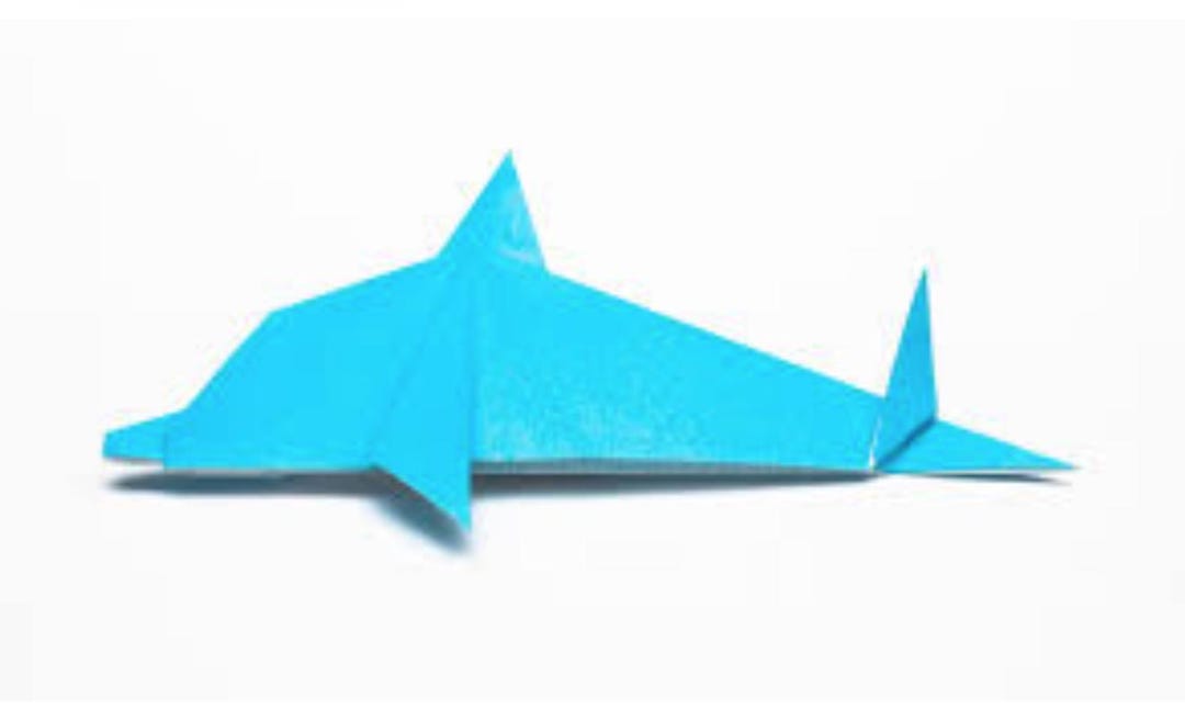 Origami Dolphin - Color and Size Variation - Etsy