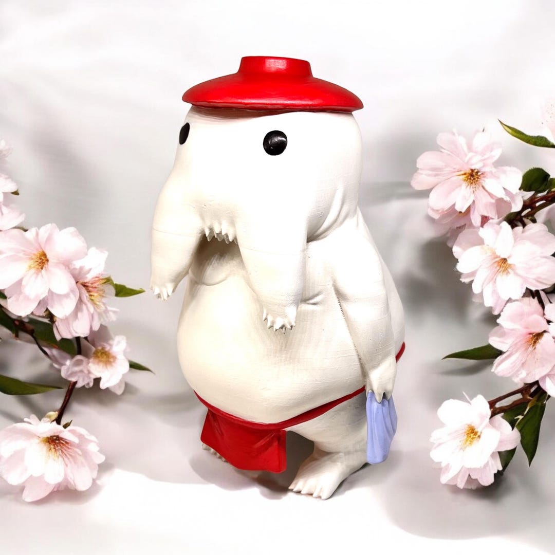 Made to Order Handpainted 3D Printed Anime Radish Spirit - Etsy