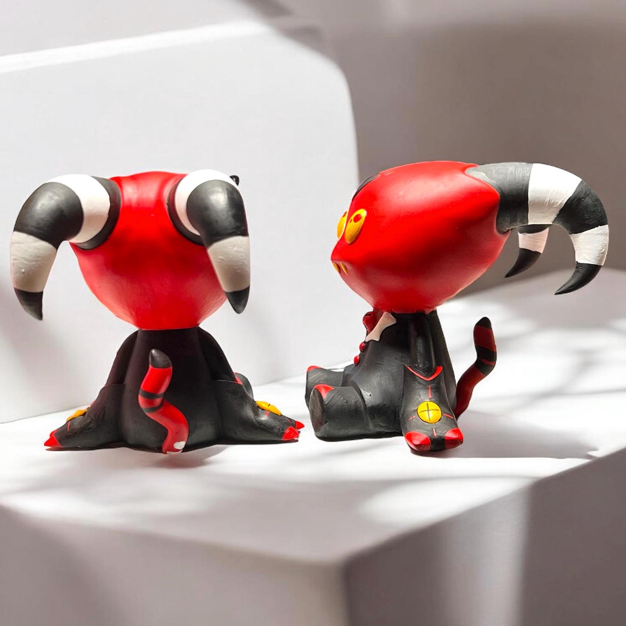 Made to Order Handpainted 3D Printed Chibi Boss Imp - Etsy