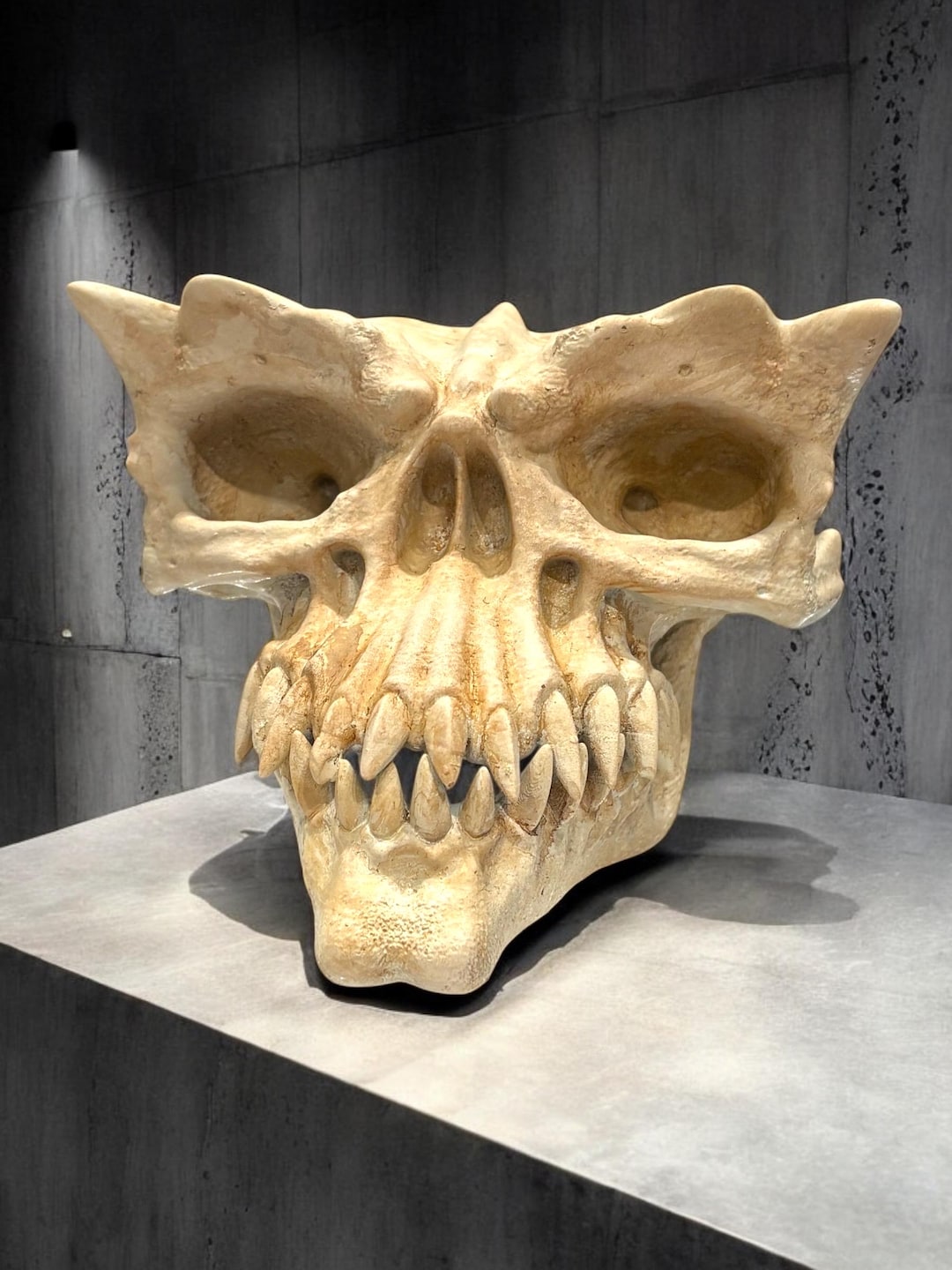 Made to Order Handpainted 3D Printed Gremlin Skull Horror Prop - Etsy