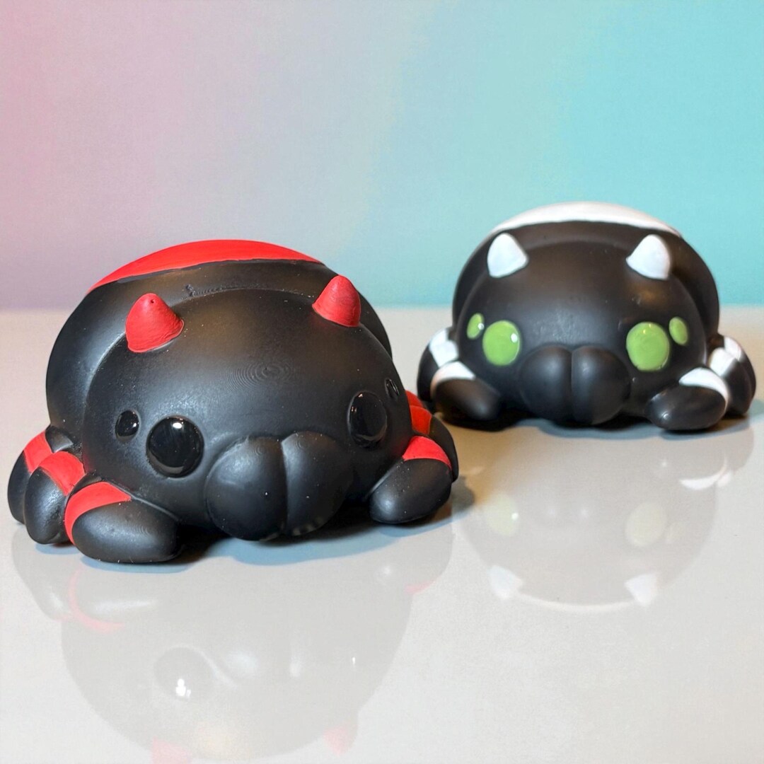 Made to Order Handpainted 3D Printed Chonky Spider - Etsy