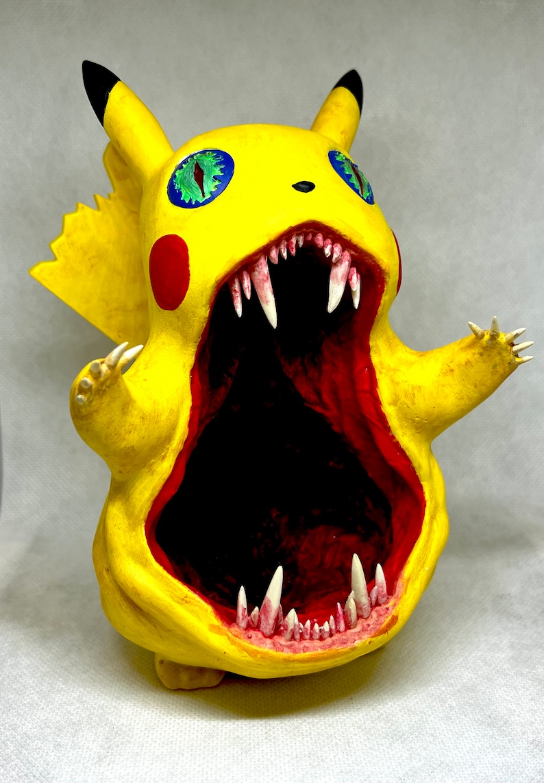 Monster Pikachu - Etsy