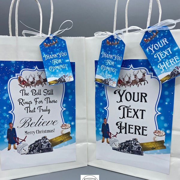 Polar Express Birthday Favors - Etsy