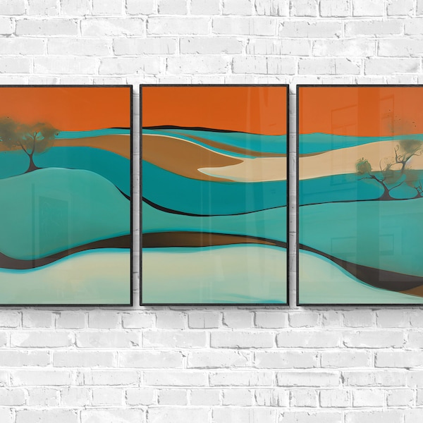 Tryptic Wall Art - Etsy
