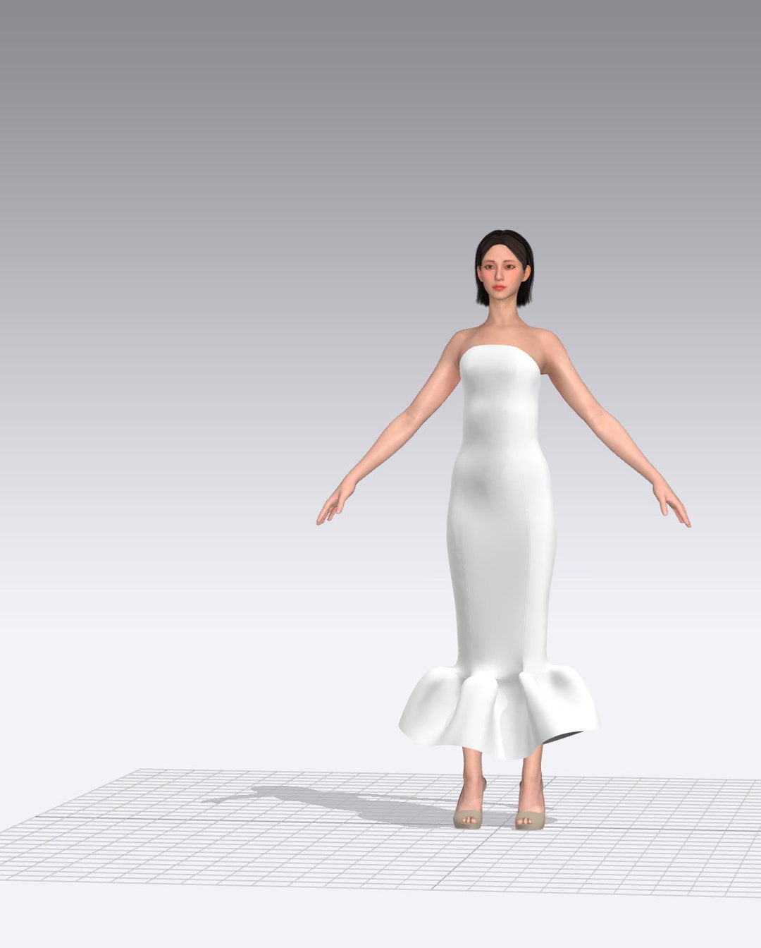 Dress Clo3d - Etsy
