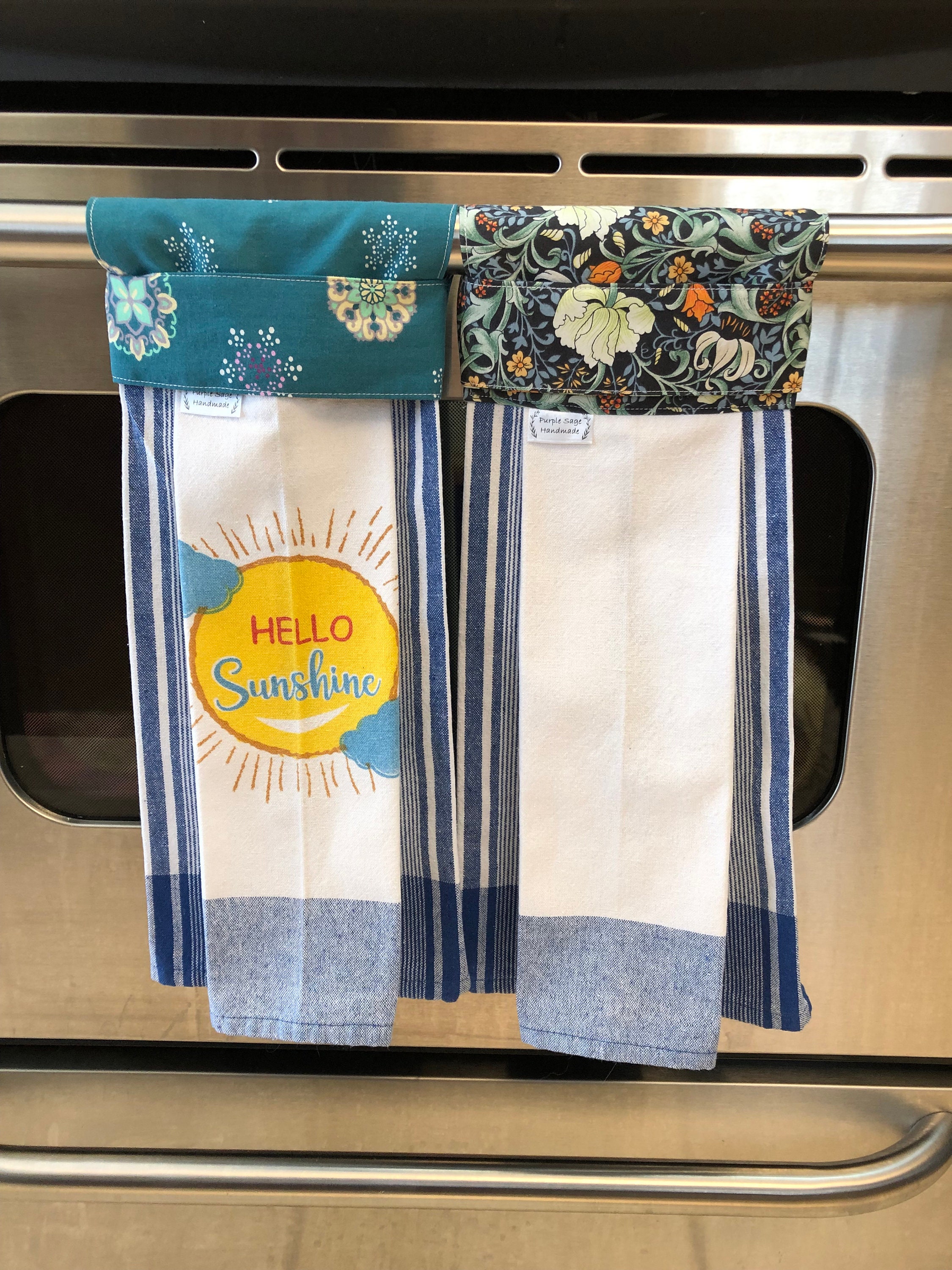 Handmade Hanging Kitchen Towels - Etsy