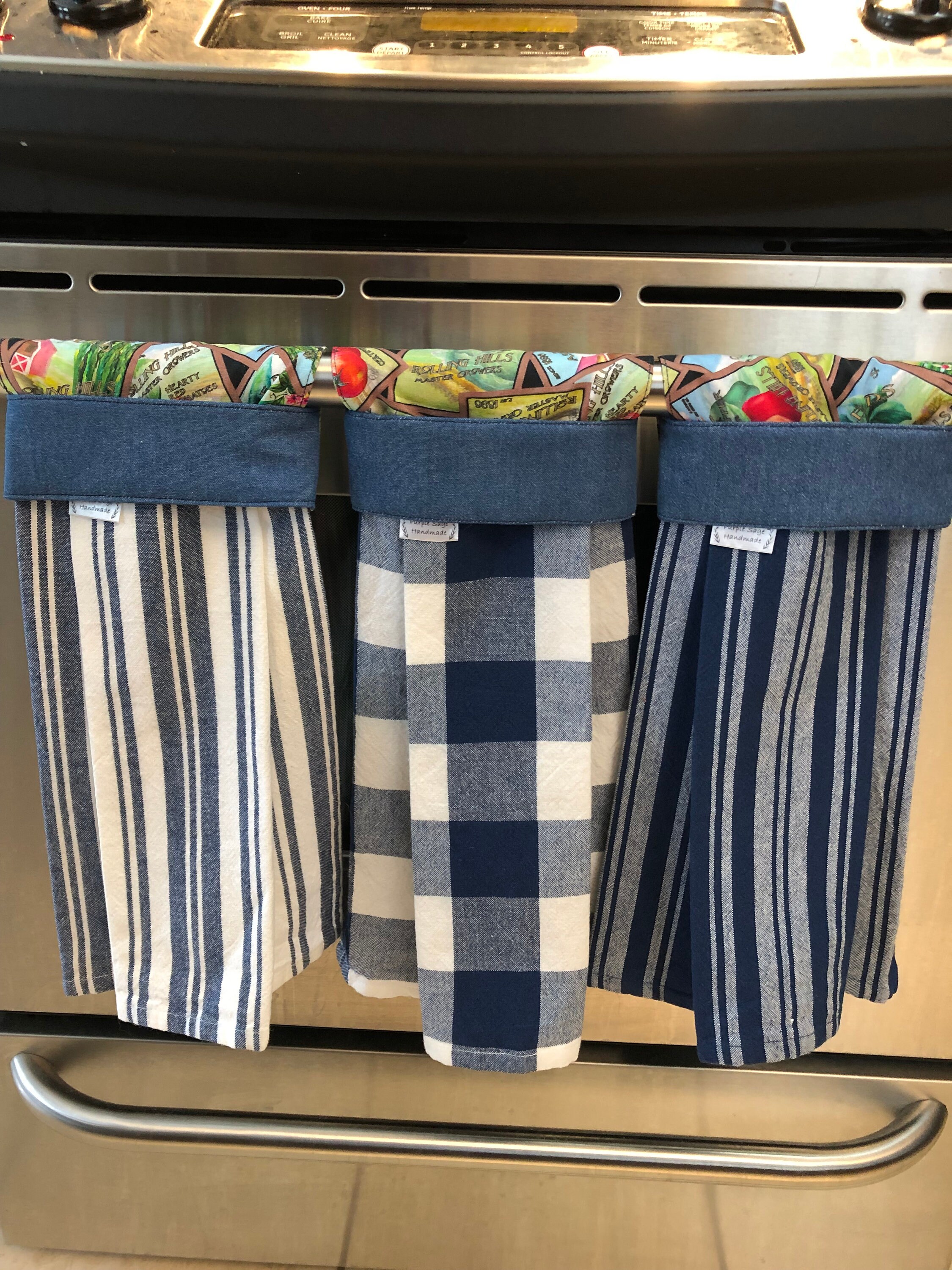 Handmade Hanging Kitchen Towels - Etsy