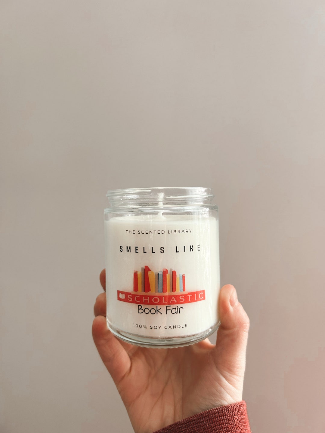 Scholastic Book Fair Candle - Etsy