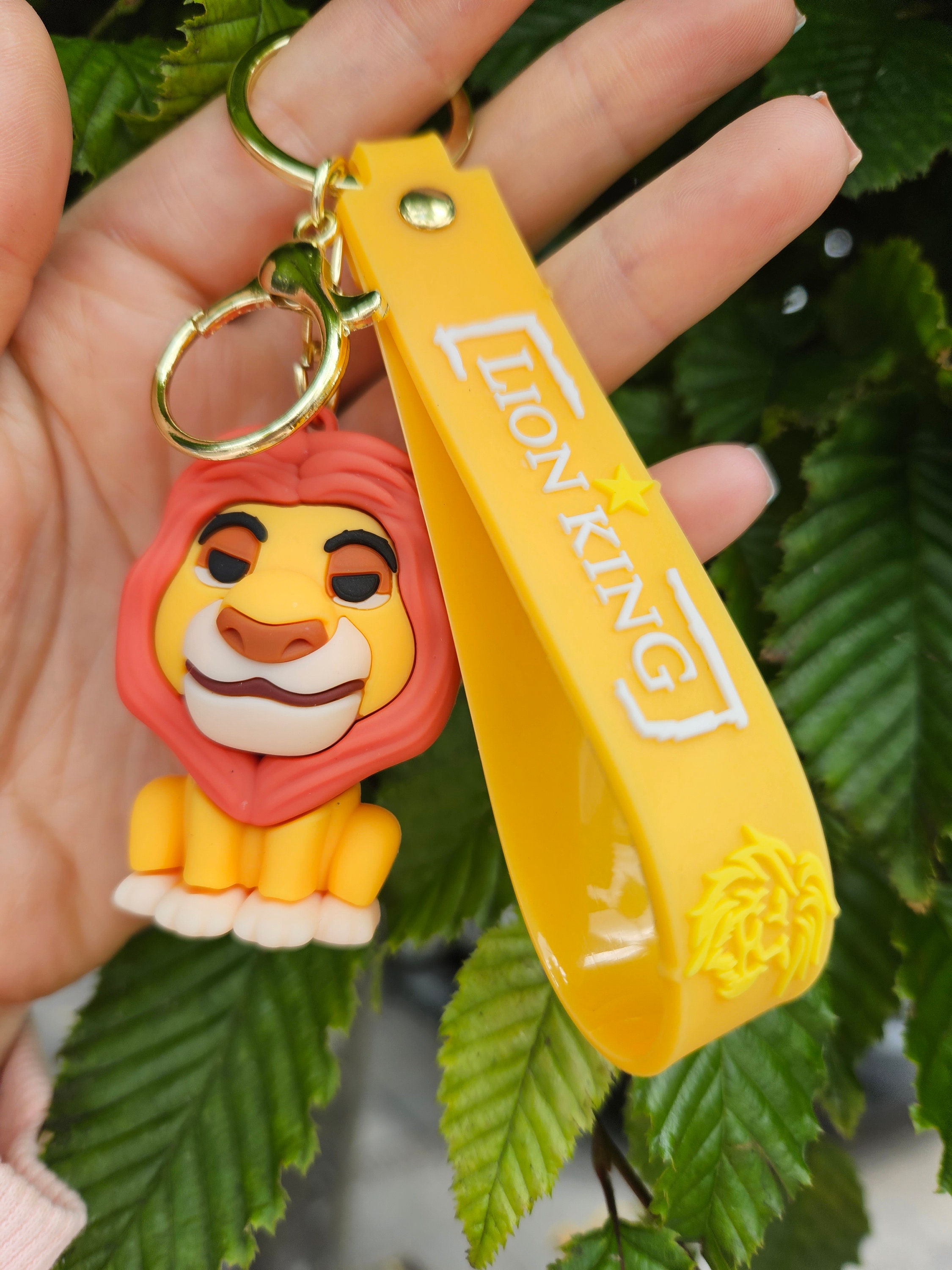 The lion king. Lion king gift. Lion king keychain. Keyring. Movie gift ...