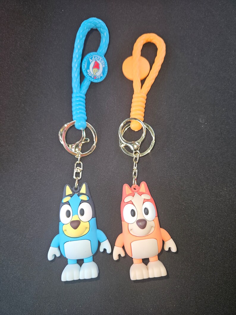 Bluey and Bingo/ Keychain/kid/keys/ S Cartoon Gift/school Bags/keys ...