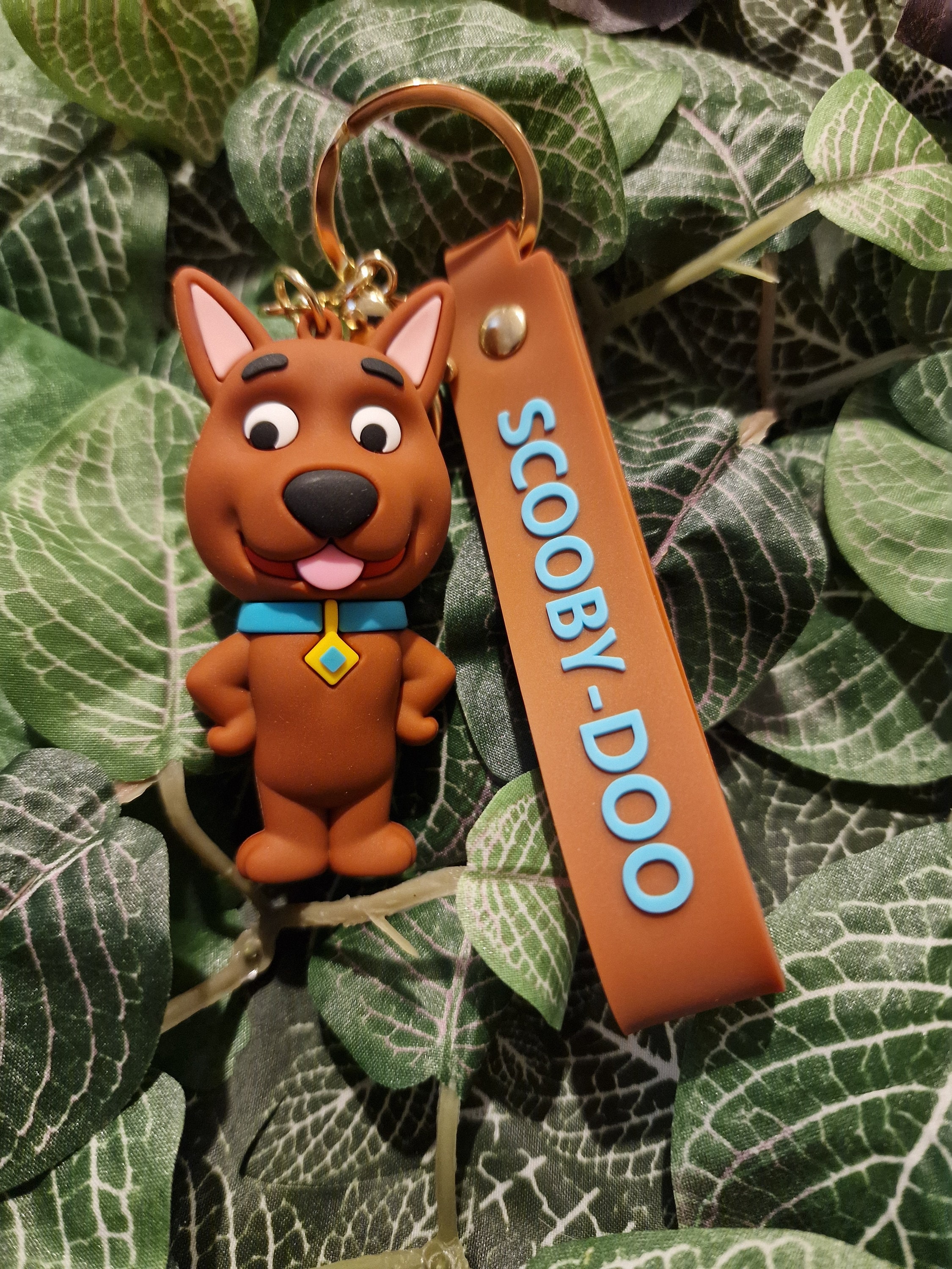 Scooby Doo. Scooby Doo Gift. Keychain. Keyring. Bagtag. Scrappy Gift ...
