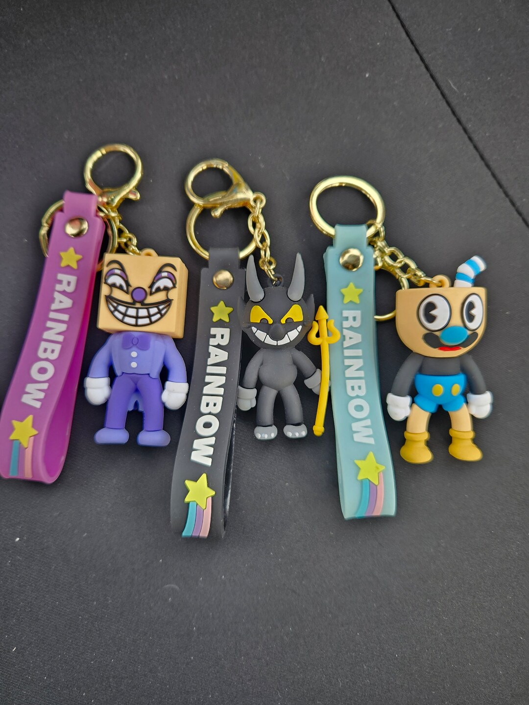 Cuphead Mugman Devil Youtube Gaming Character Keychain Gifts Christmas ...