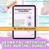 Neonatal ICU Storage Clipboard Resources for NICU Nurses and Nursing ...