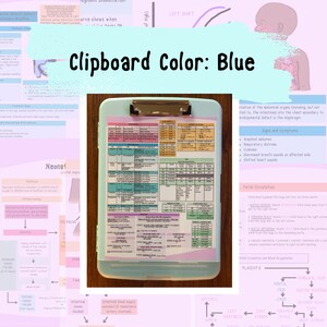 Neonatal ICU Storage Clipboard Resources for NICU Nurses and Nursing ...