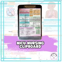 NICU Nurse Report Sheets Bundle | NICU Nurse Report Templates | NICU ...
