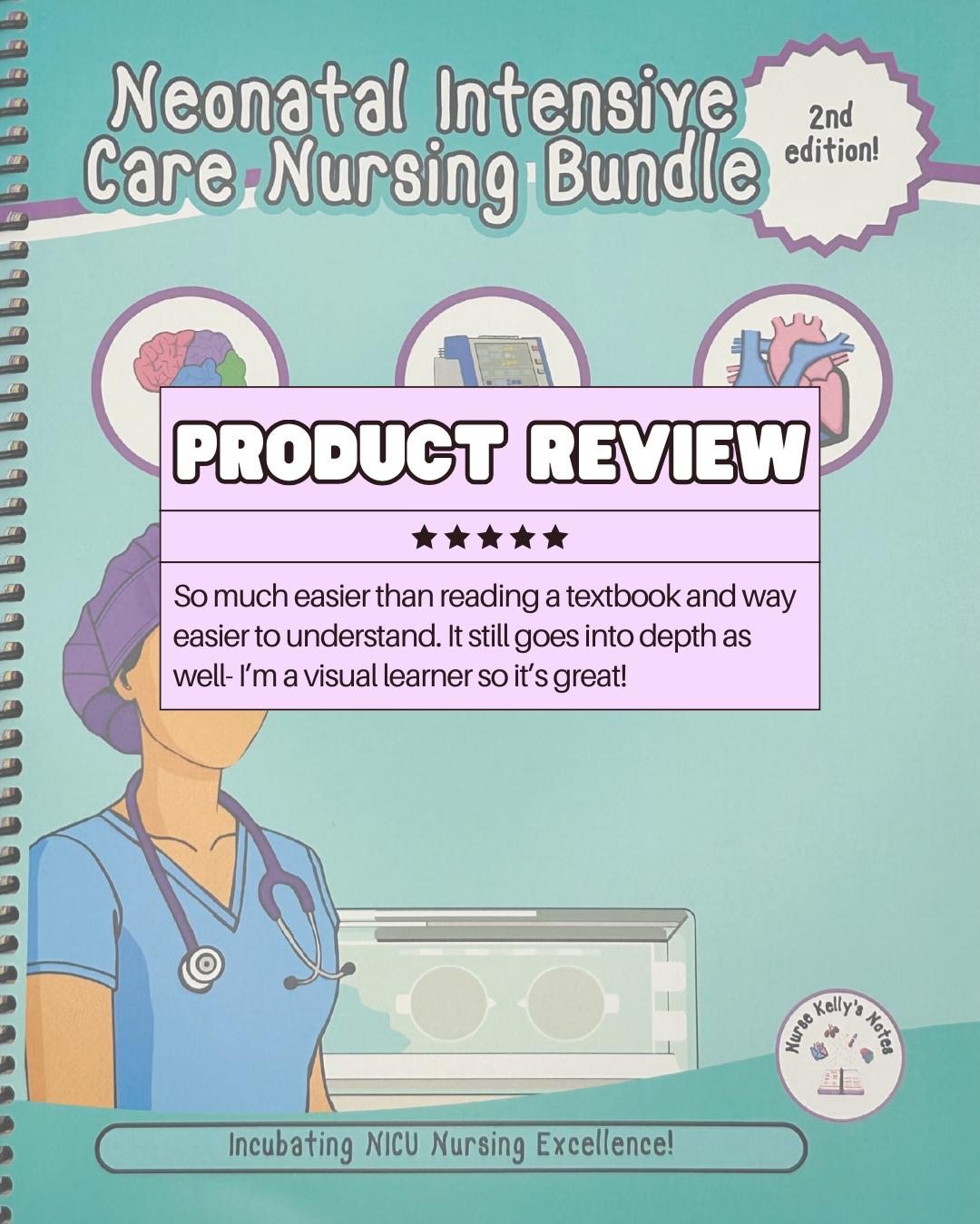 Neonatal Intensive Care Nursing Bundle: Physical Printed Book | Visual ...
