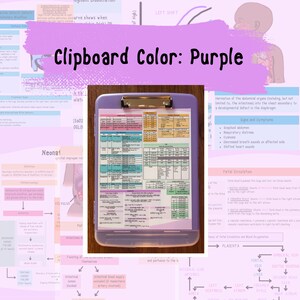 Neonatal ICU Storage Clipboard Resources for NICU Nurses and Nursing ...