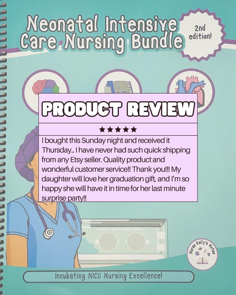 Neonatal Intensive Care Nursing Bundle: Physical Printed Book | Visual ...