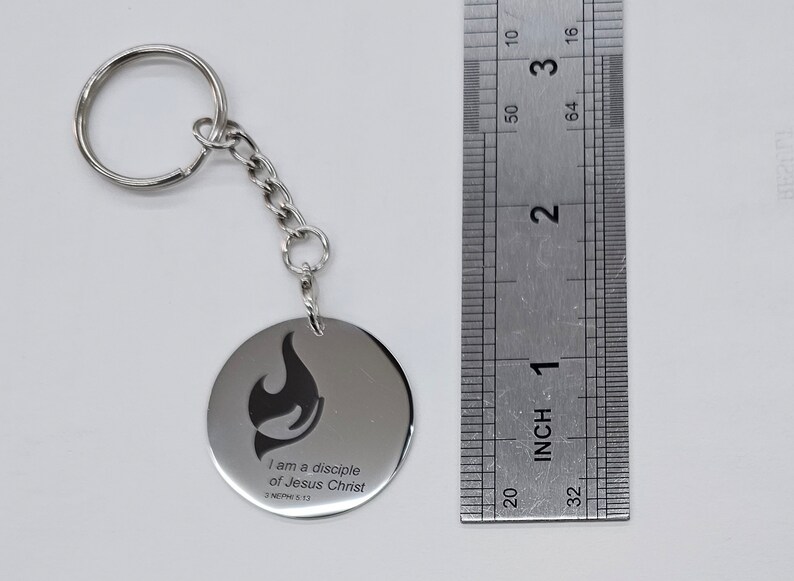 2024 Youth Theme Keychain Stainless Steel. 2024 LDS Youth - Etsy