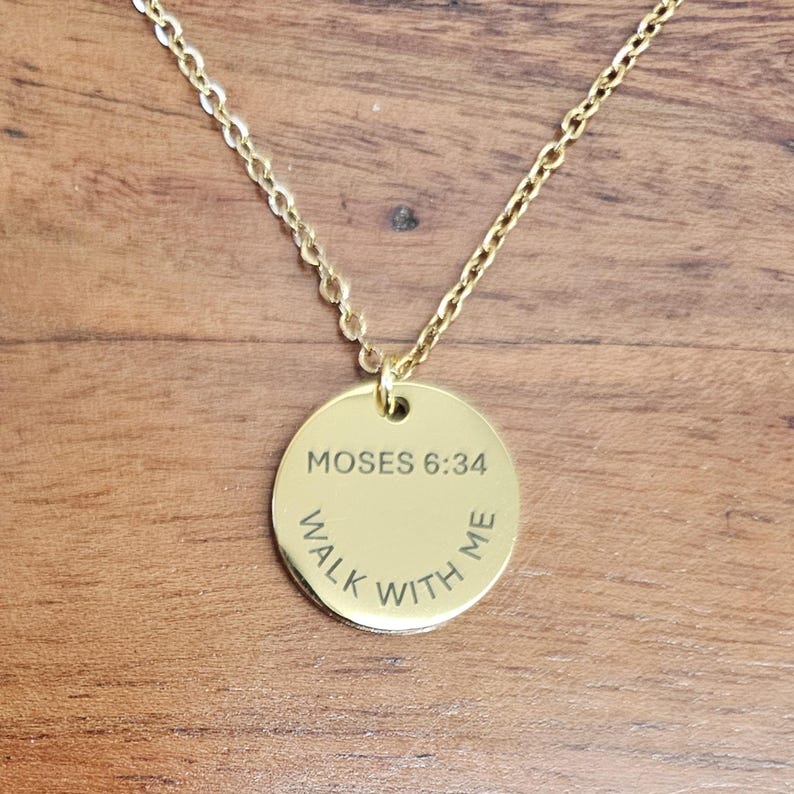 2026 LDS Youth Theme Stainless Steel Necklace (gold or Silver Color ...