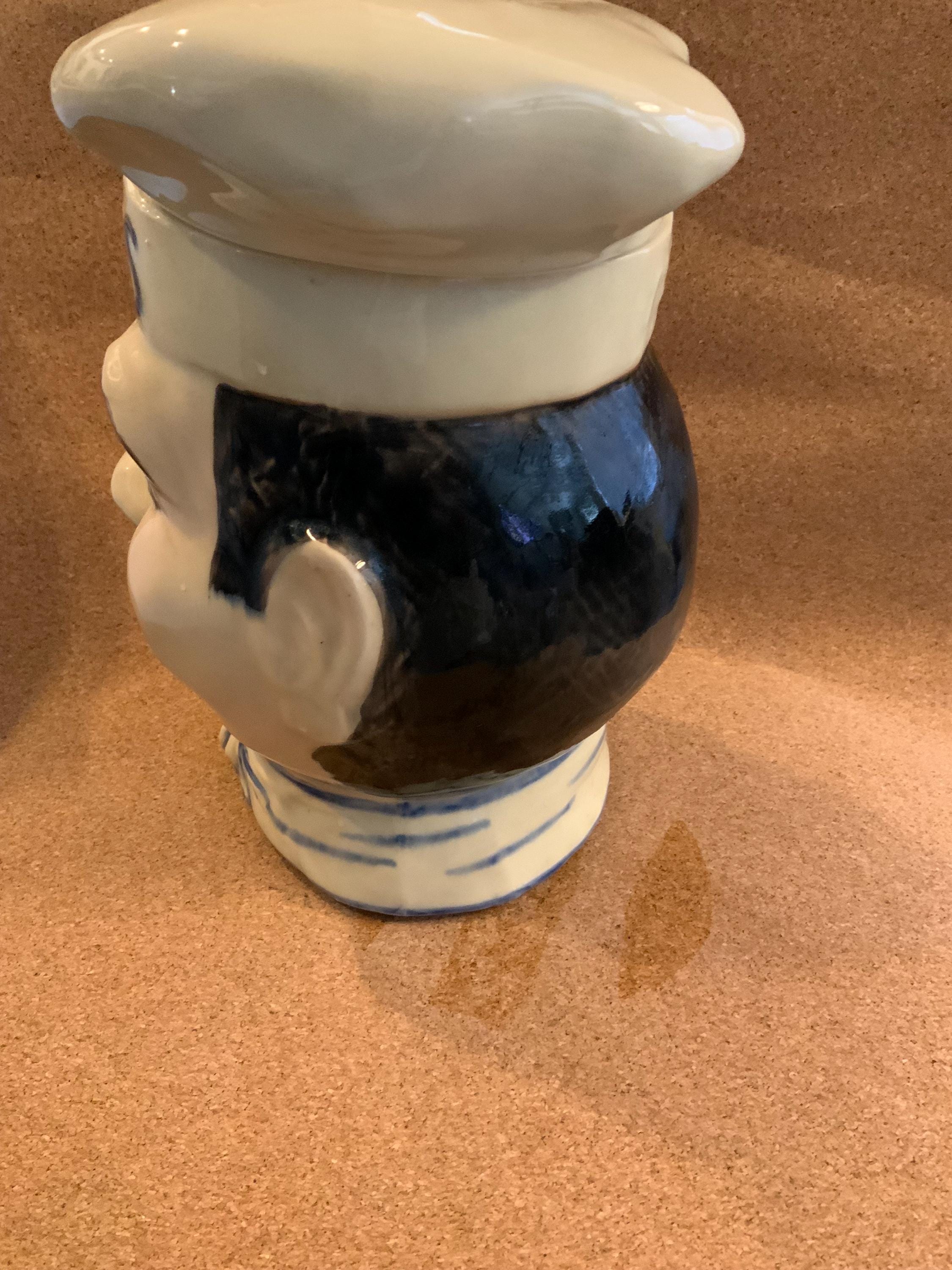 Vintage Mccoy Chef/baker Cookie Jar - Etsy