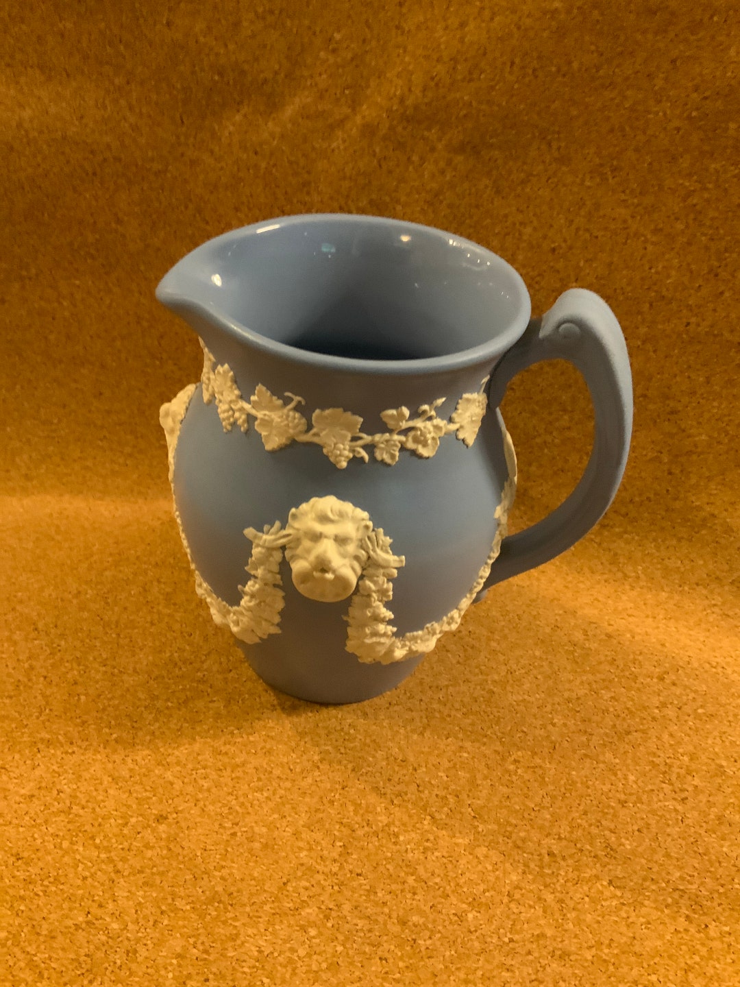 Vintage Jasperware by Dudson Hanley Pitcher. - Etsy